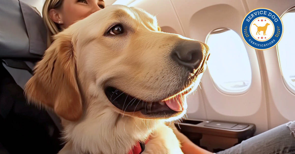 Flying With a Service Dog - Your Rights & Requirements
