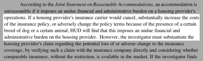 Landlord Rights for Emotional Support Animals