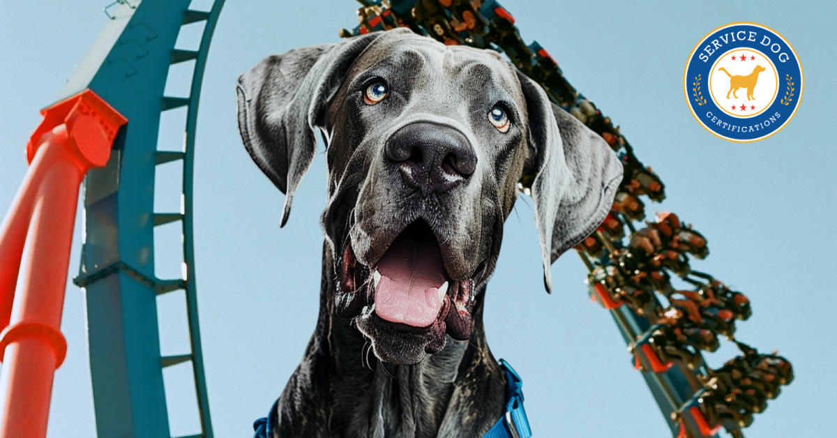 Guide to Bring Service Dogs to Six Flags Magic Mountain
